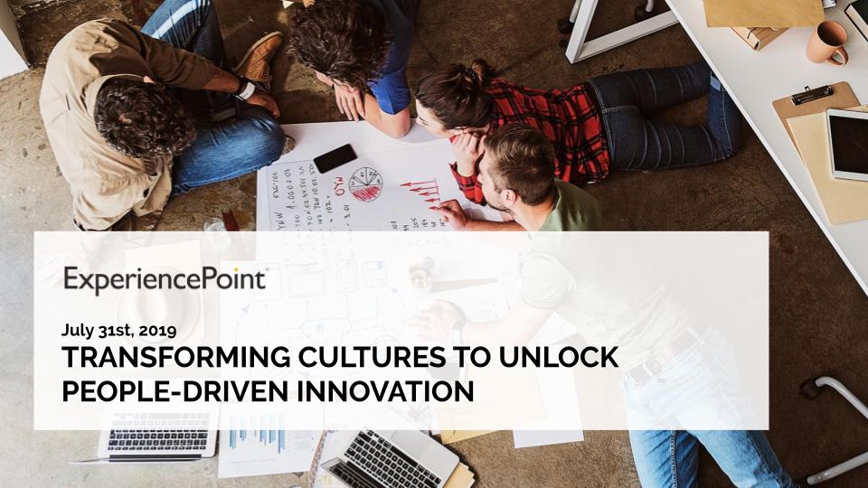 [Recording] Transforming Cultures to Unlock People-Driven Innovation
